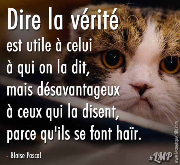 Dire la vérité est utile à celui à qui ? – Les Mots Positifs.com Dire la vérité est utile à celui à qui ? – Les Mots Positifs.com